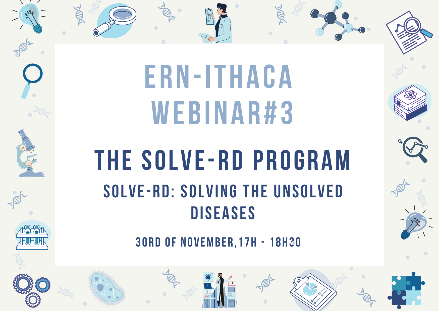 ERN-ITHACA Webinar #3 The Solve-RD Program - ERN ITHACA